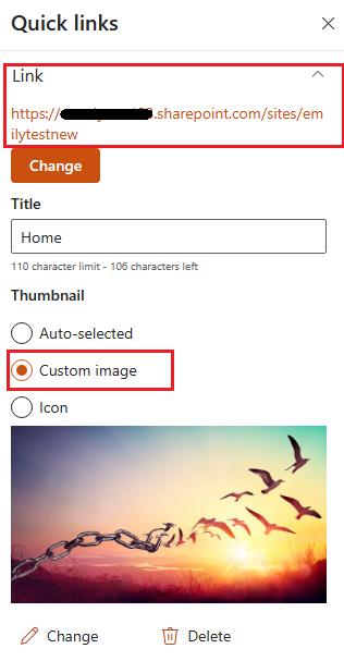 How to hyperlink images to a carousel web part in Modern SharePoint - Microsoft Q&A
