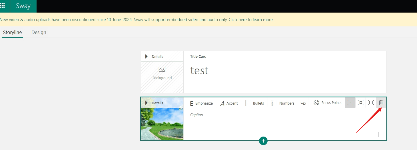 Changing Photos in Sway (Either backgrounds or image cards) - Microsoft Q&A