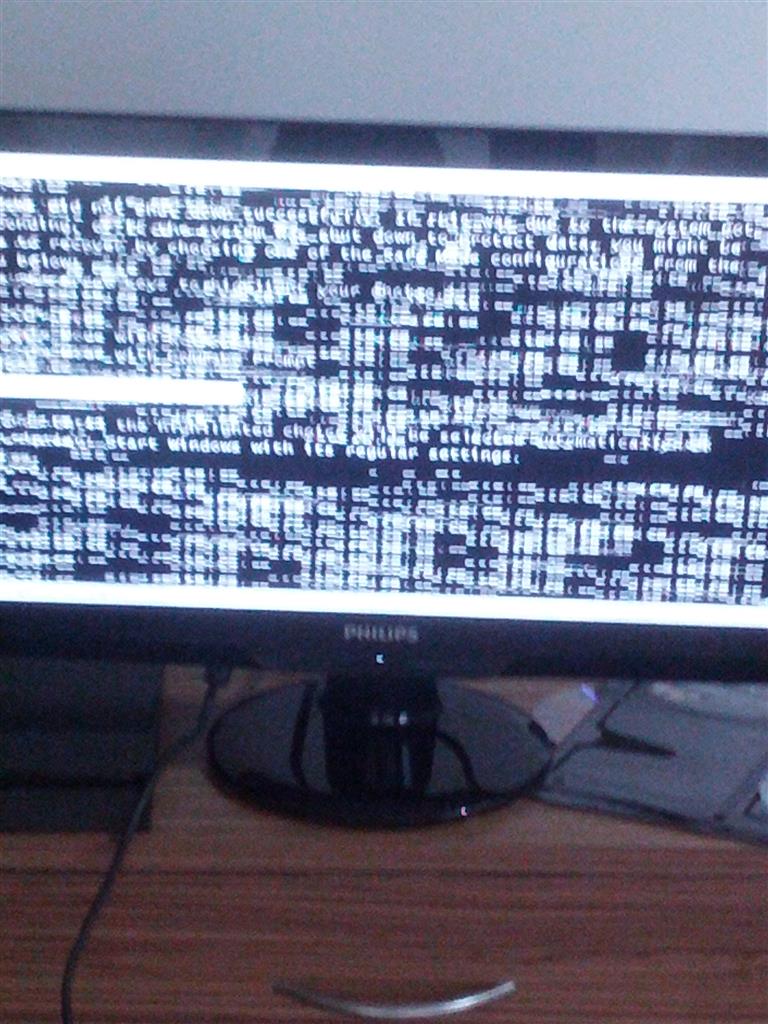 Windows 7 Screen Corruption - Microsoft Q&A