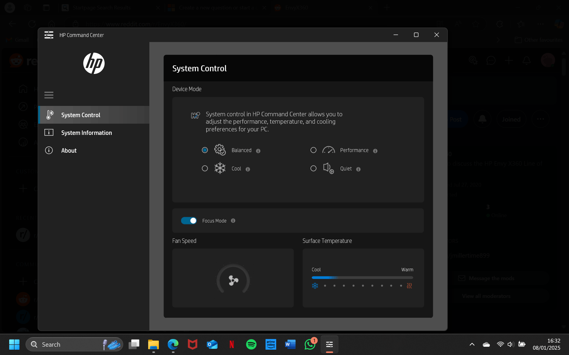 I have a HP laptop with Windows 11. When first setting it up, I was ...