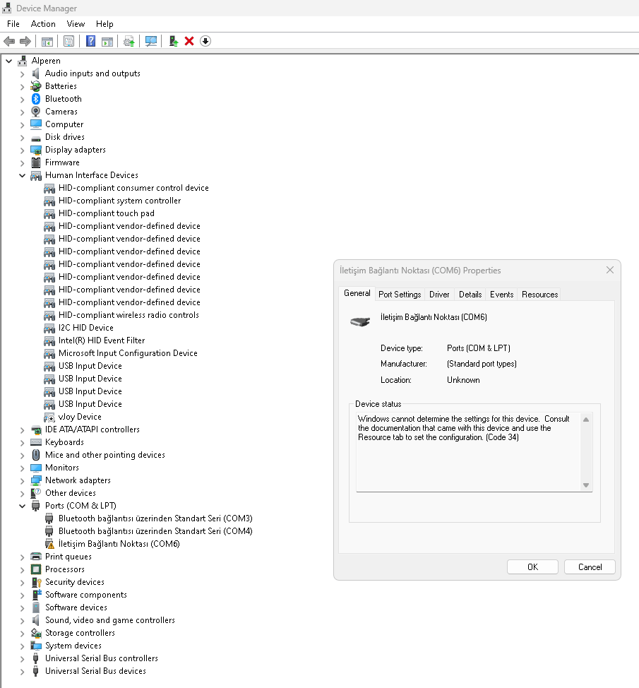 Win 11 does not see Com Ports correctly - Microsoft Q&A