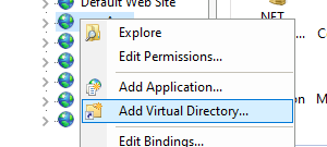 I want to upload files to the shared folder iis virtual folder - Microsoft Q&A
