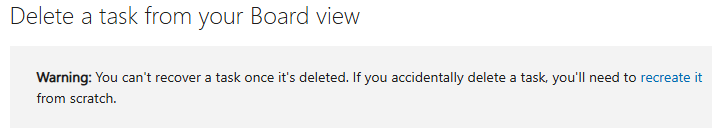 Is there an option to recover accidentally deleted tasks in Planner ...