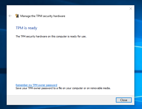 Missing TBS Service - Microsoft Q&A