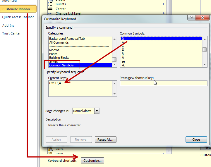 Inserting Symbols in Word 2010 - Microsoft Q&A