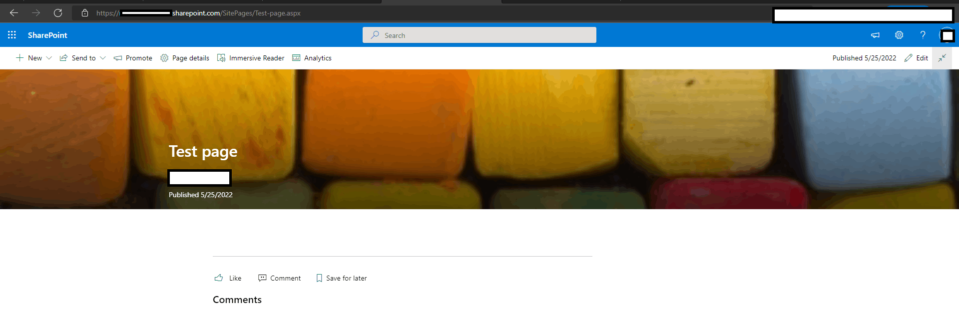 Issues with Focus mode in Sharepoint Modern Pages - Microsoft Q&A