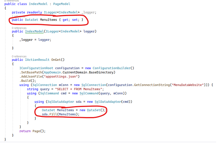 Dataset null reference exception - Microsoft Q&A Dataset null reference exception - Microsoft Q&A