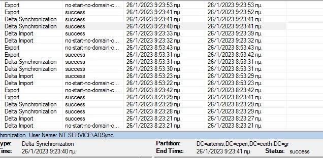 no-start-no-domain-controller on Synchronization Service Management ...
