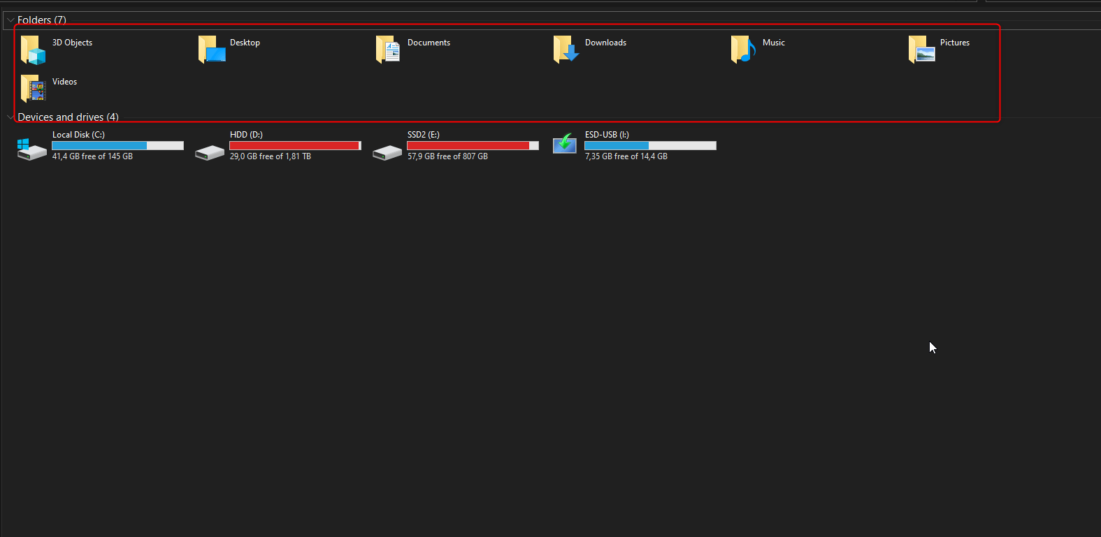 Windows 11 update, moving folders from C drive to make room. What can I move Users folder or ...
