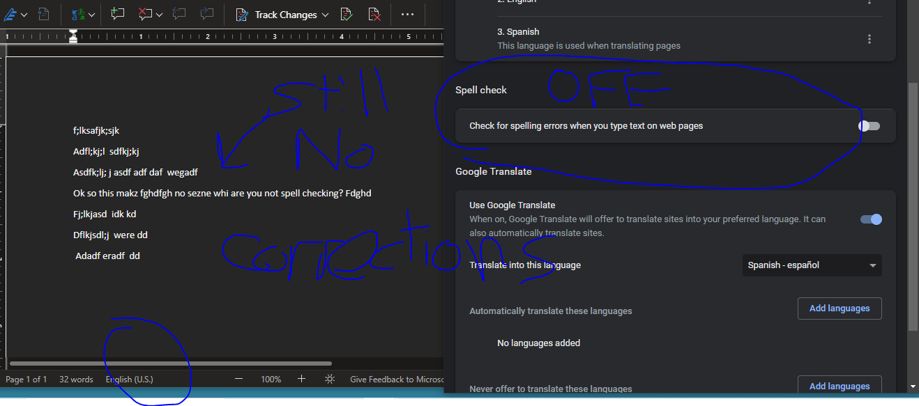 Spellcheck is not working in Word Office 365 - Microsoft Q&A
