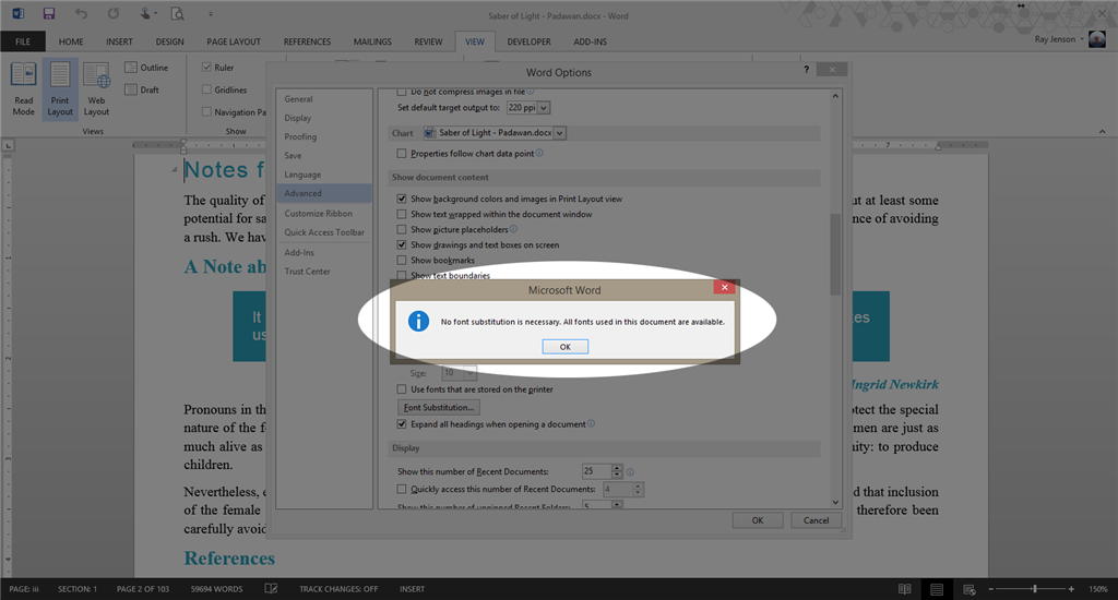 Incorrect Fonts Displayed in Word 2013 (and other apps) - Microsoft Q&A