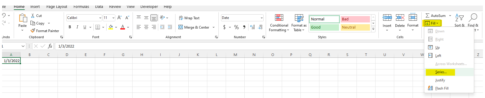 Entering staggered dates in Excel - Microsoft Q&A