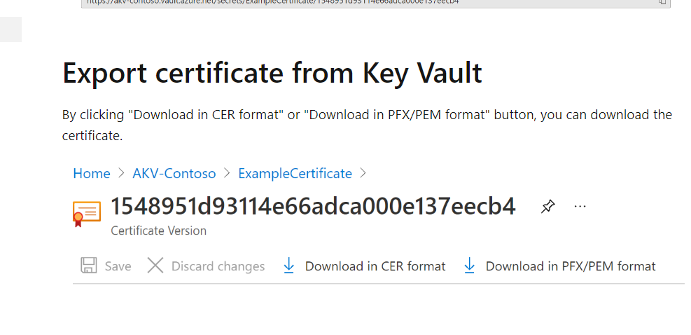 azure key vault implementation in MAUI - Microsoft Q&A