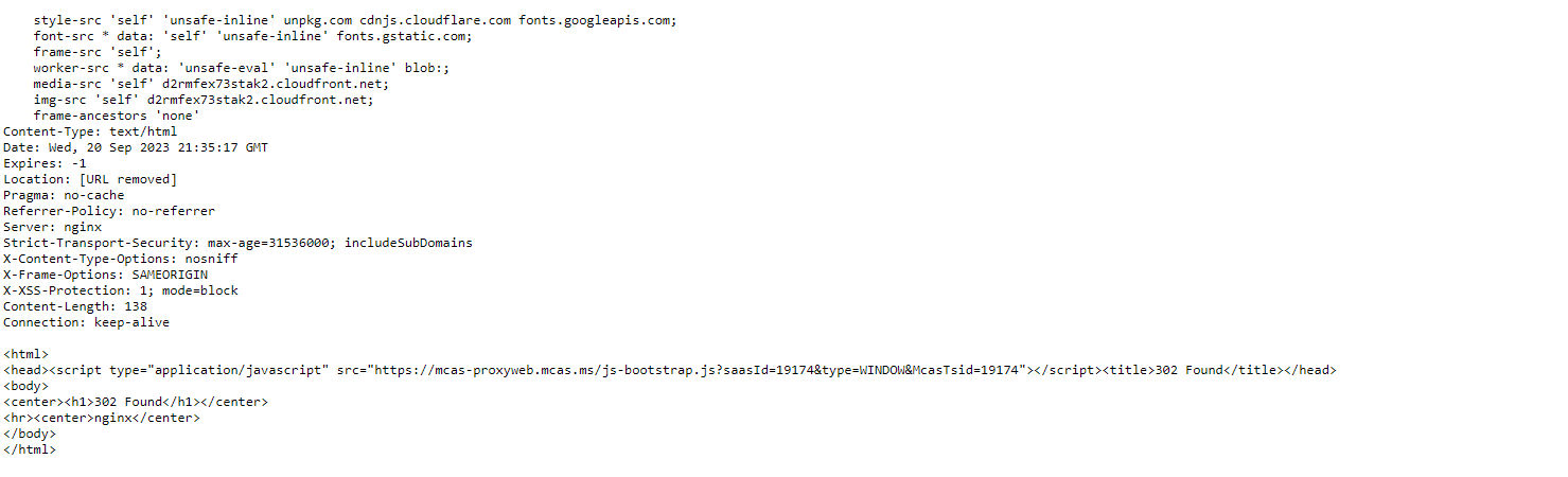 Mcas Redirection Failing Microsoft Q A