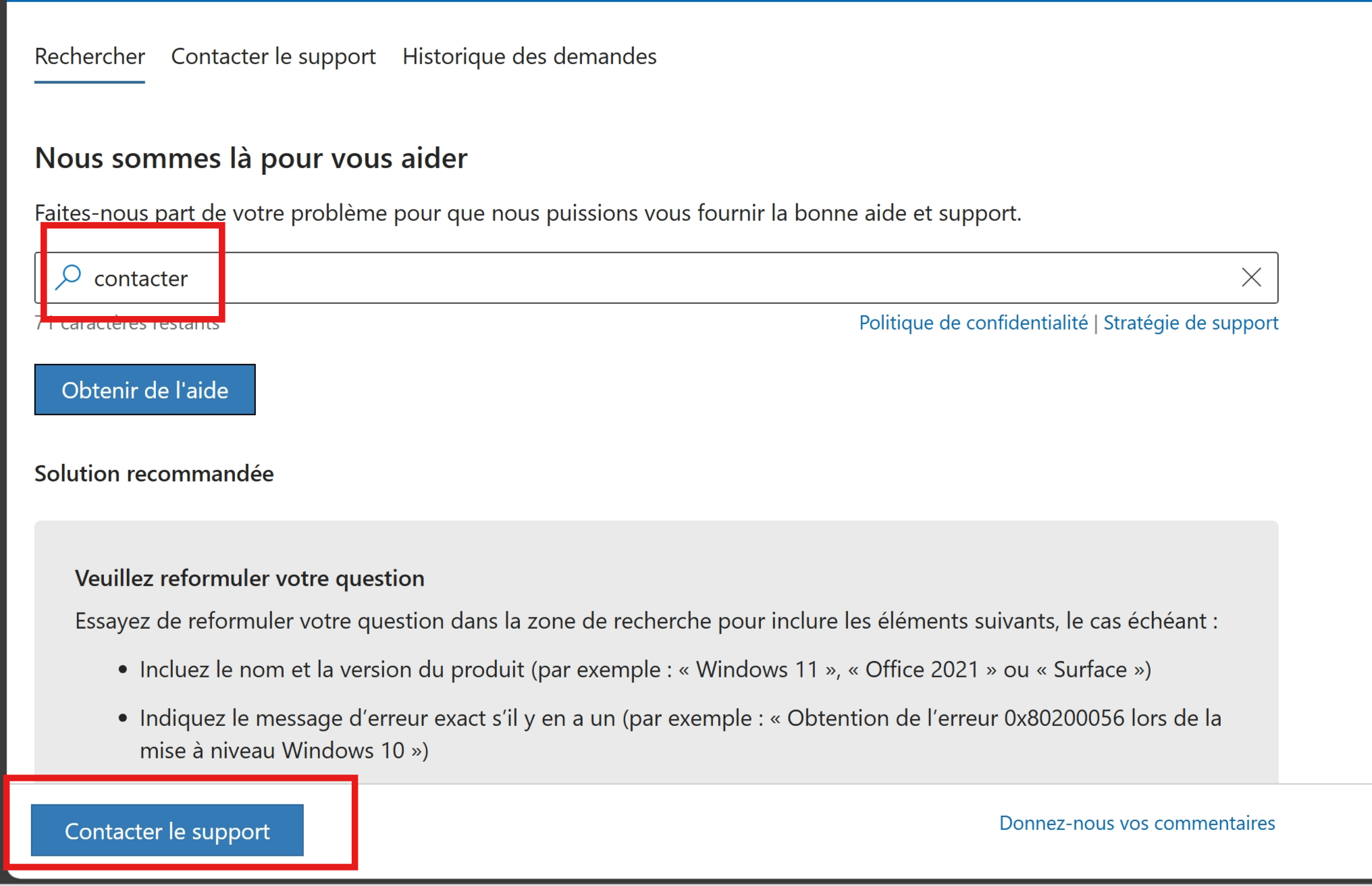 COORDONNEES TELEPHONIQUES DE MICROSOFT FRANCE ? - Microsoft Q&A