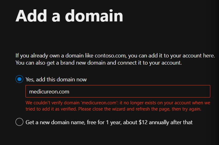 How to Fix when you accidently remove domain on both side Microsoft 365 Admin Center and ...