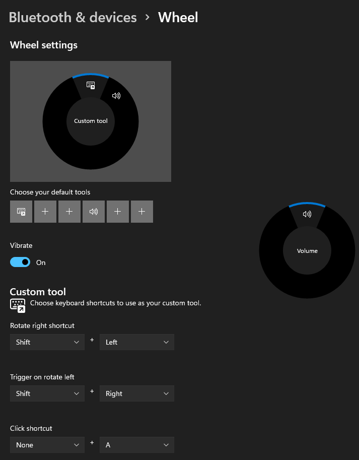 Surface Dial custom tool - Microsoft Q&A
