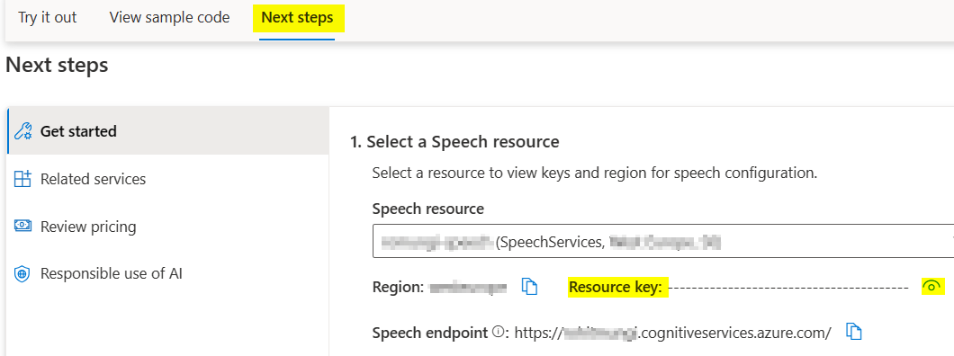 here i cannot find To create a custom avatar endpoint, follow these steps: Sign in to Speech ...