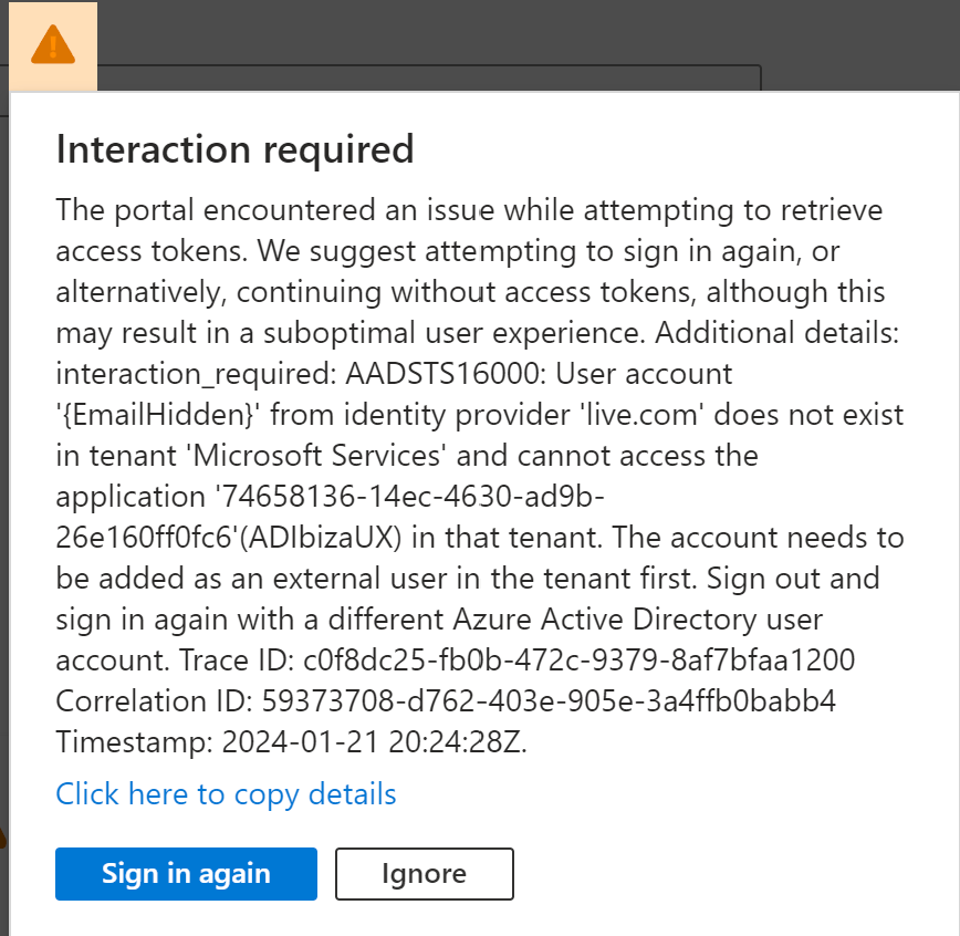 Issue with Entra ID - Microsoft Q&A