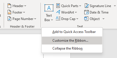 Adding a Signature Block to Word 2021 - Microsoft Q&A