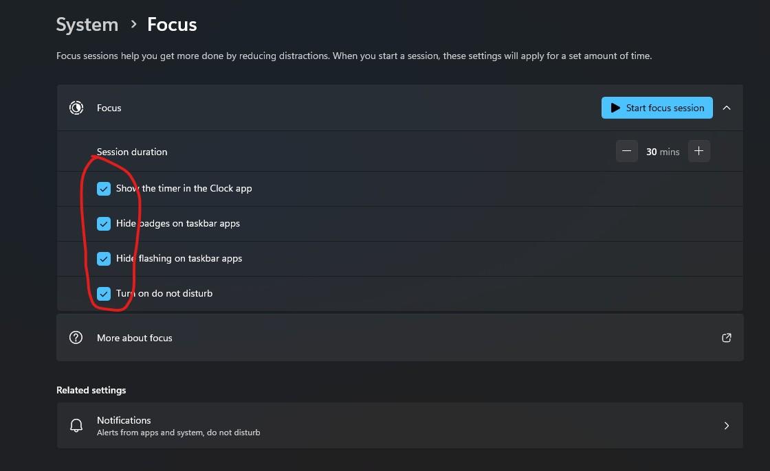 how to disable focus in windows 11? It is a waste. - Microsoft Q&A