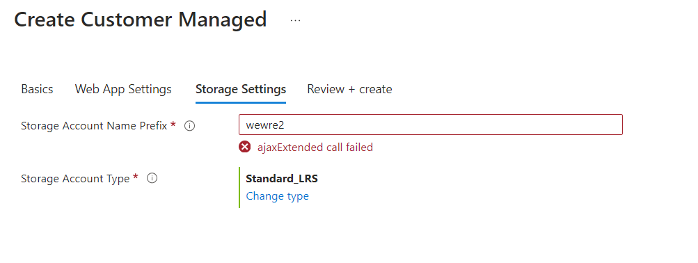 Getting Ajaxextended Call Failed When Deploying Marketplace Managed Application Microsoft Qanda