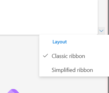 Outlook resizing with missing menu bar ot top section and a blank small ...