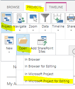 Project Online opens in Read-Only and Fails to "check-out" to enable ...