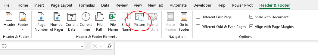 How to insert a text box within the existing Excel header text box ...