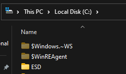 ESD folder in Windows 11 Insider version - Microsoft Q&A
