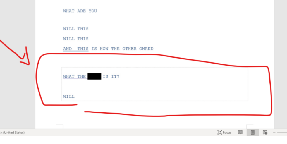 why I keep getting textbox around this heading 1 style text? (image ...