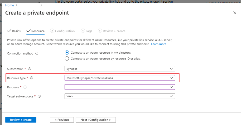 Transition your Azure Synapse Analytics workspaces to private links - Microsoft Q&A