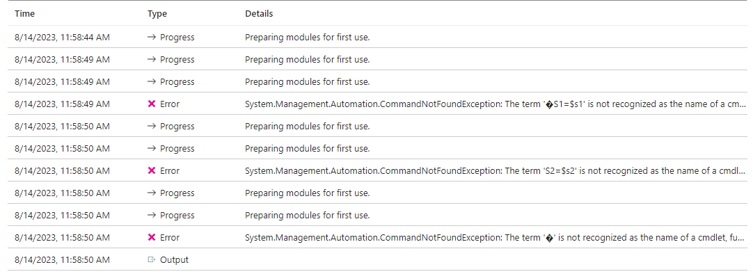 Azure Automation runbooks in West Central US are having issues - Microsoft Q&A