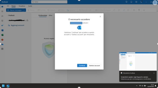 Outlook Access Denied - Microsoft Q&A