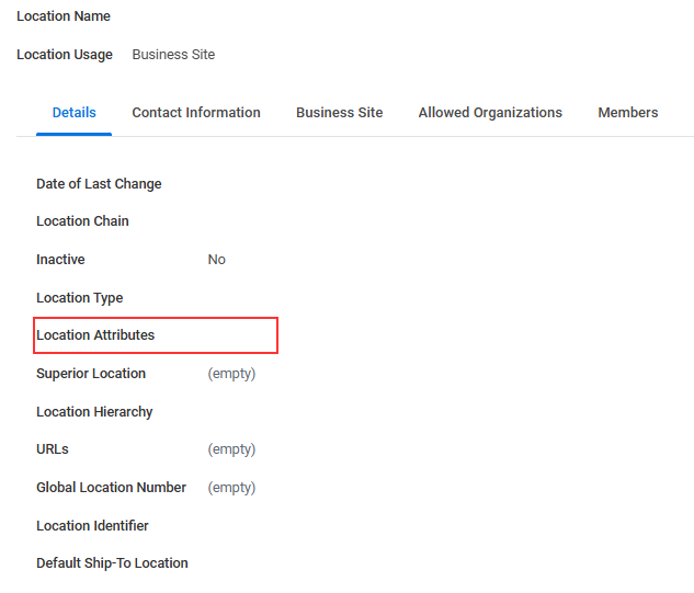 Retrieve Workday Business Site - Location Attributes - Using the ...
