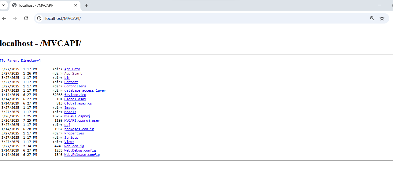 asp.net web api not working in iis - Microsoft Q&A