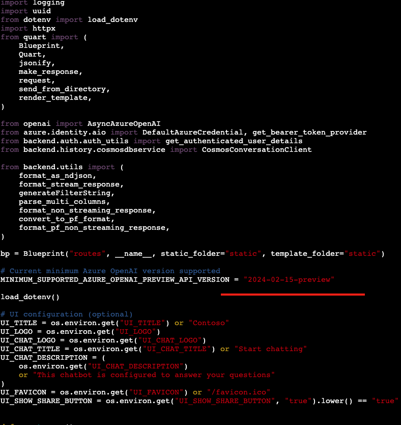 Deployed the app with OpenAI Studio, but occasionally the answer has ...