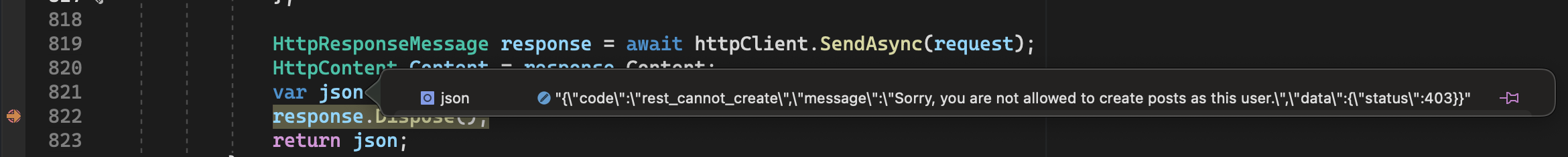 HttpRequestMessage "GET" behaving like a "POST" - Is there a workaround? - Microsoft Q&A