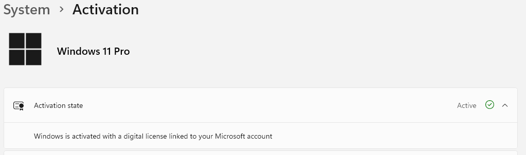 Windows License - Microsoft Q&A