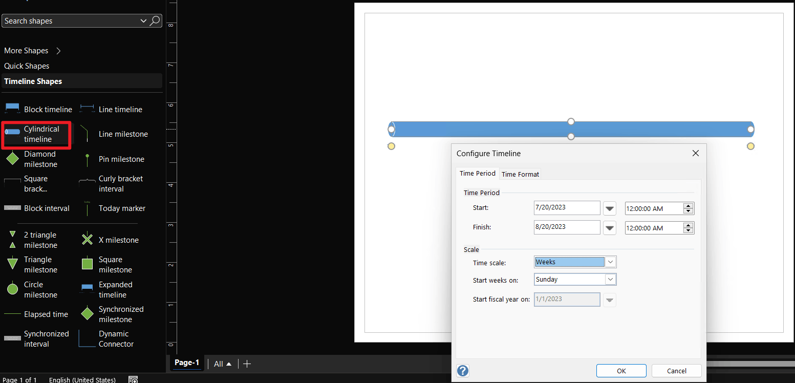 Can I create a timeline without dates on Visio? - Microsoft Q&A