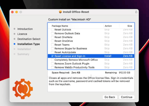 MacOS Ventura - Microsoft 365 Apps - "Another account from your ...