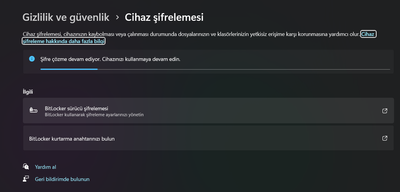Device stopped decrypting - Microsoft Q&A