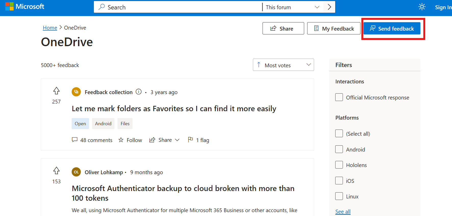 Can I remove QuickAccess from OneDrive? - Microsoft Q&A