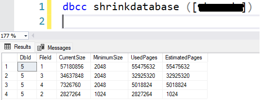DB Size increased on alter column DATETIME TO SMALLDATETIME - Microsoft Q&A