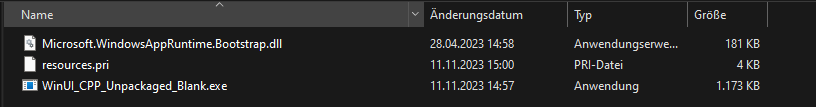 How to start the WinUI 3 unpackaged app/ exe from "Program Files" - Microsoft Q&A
