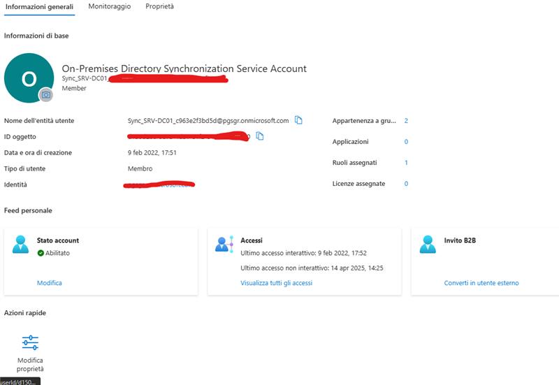 After Azure Entra Sync Connect update error Access is Denied ...
