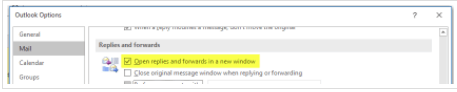 how to setup always pop out new outlook on windows 10 computer ...