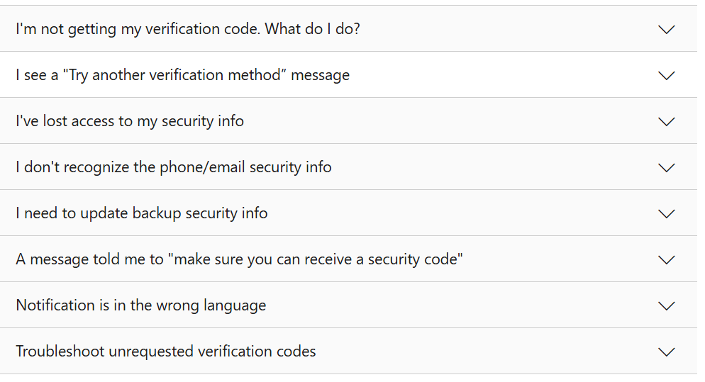 I have changed my mobile phone number and I can't verify the code - Microsoft Q&A