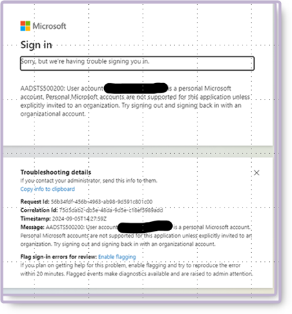 Can't login to Azure Portal with personal account to set up MFA ...