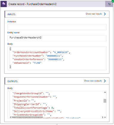 Error in creating PO detail after the PO header has been created ...